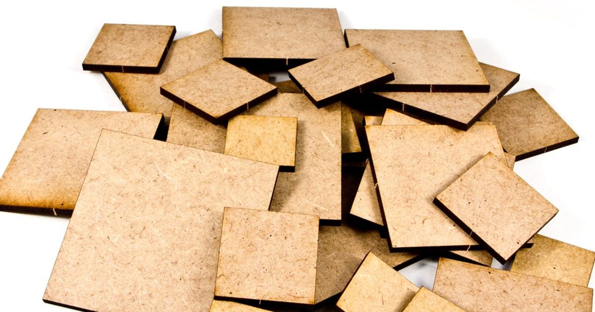 XOLK | Base 40mm x 40mm MDF