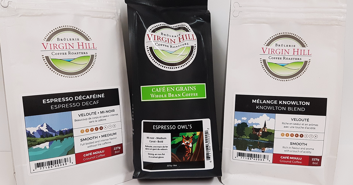 Café Virgin Hill 227 gr. Café Knowlton moulu