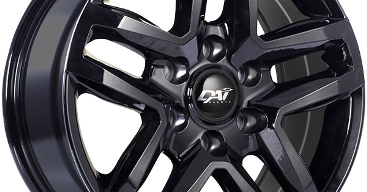 DW11918003 Roue d'Alliage/ Mag Wheel Peak Noir lustré/ Gloss Black