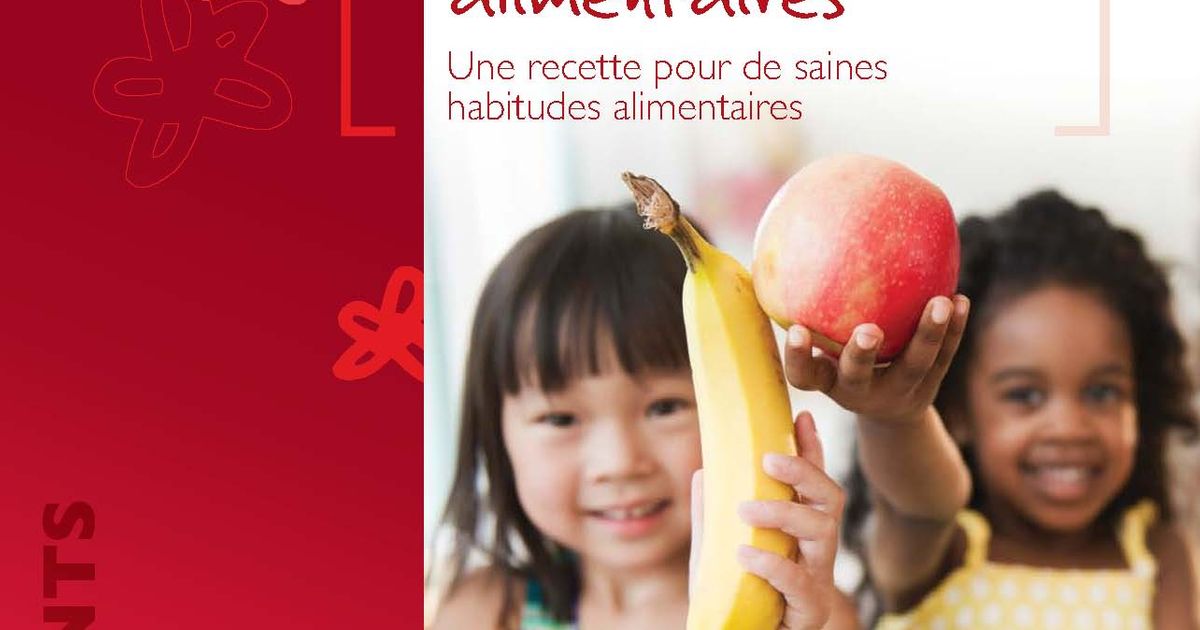 Les comportements alimentaires : une recette pour de saines habitudes