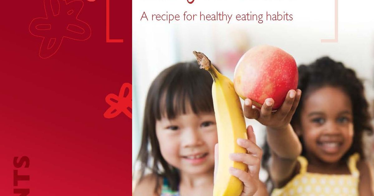 Eating behaviours: a recipe for healthy eating habits