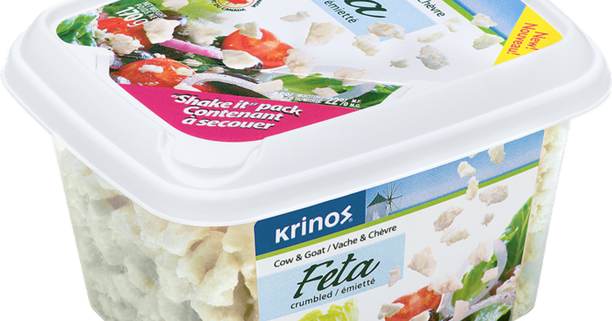Feta Cow And Goat Crumbled Krinos