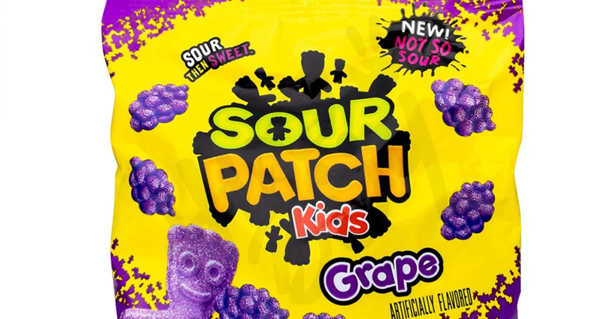 Sour patch kids grape