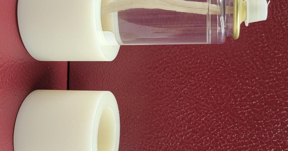 Nylon candle shell adaptor