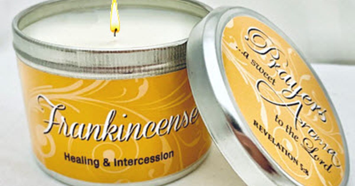 Frankincense candle