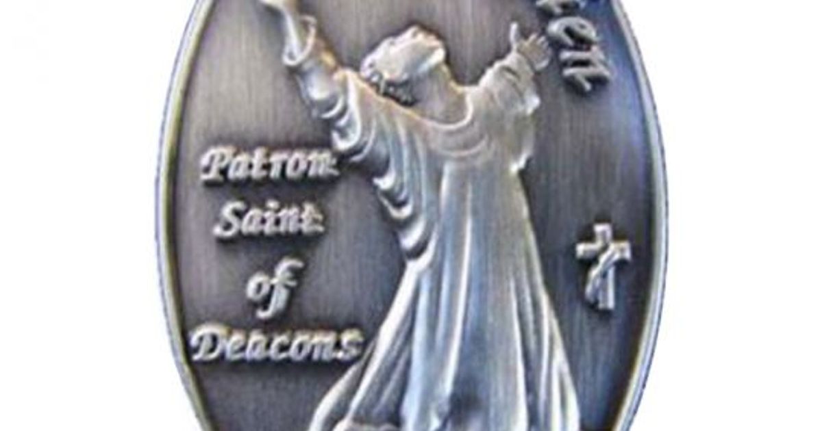 St.Stephen Deacon Pin