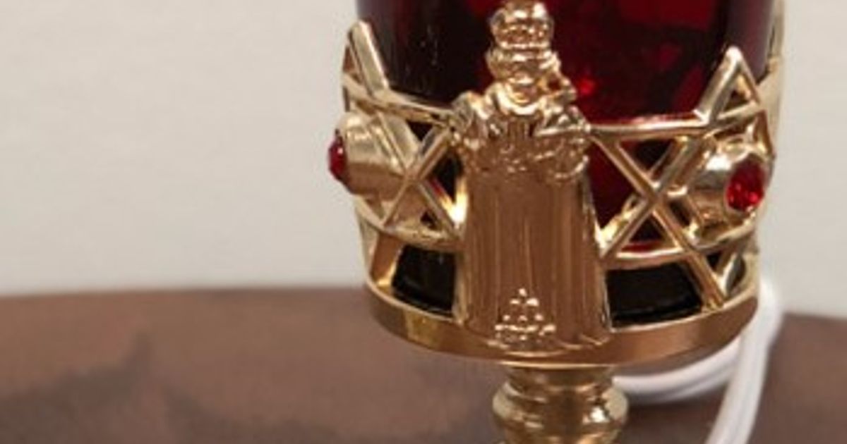 RED ELECTRICAL VOTIVE LIGHT