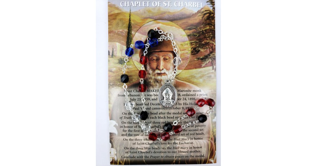 Chapelet de St-Charbel Chapelet de St-Charbel