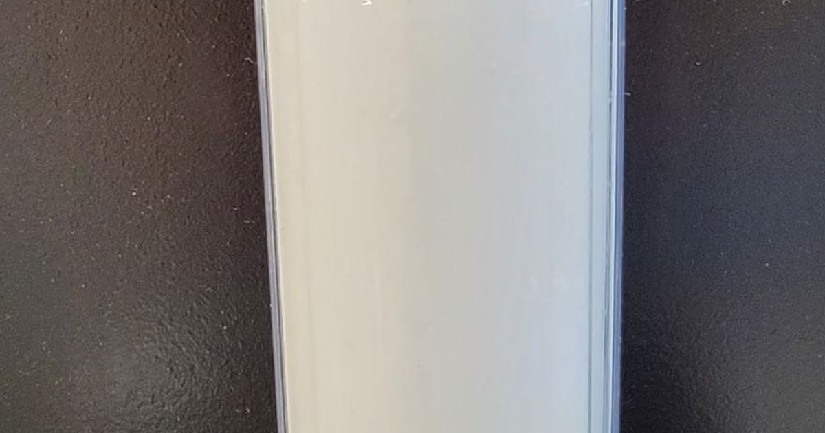 Plastic candle insert