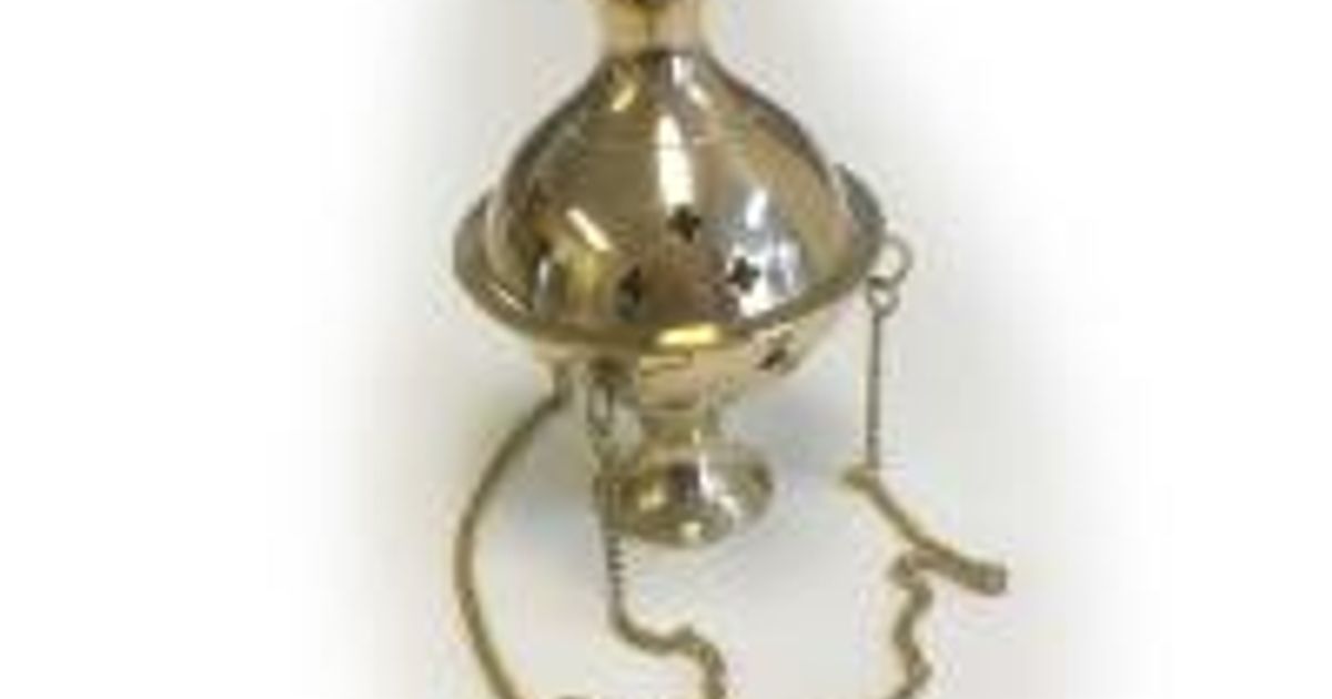 Brass censer for home