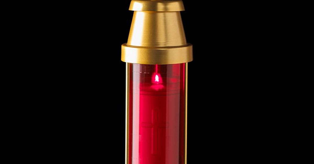 Cemetary Memorial LIght with spike