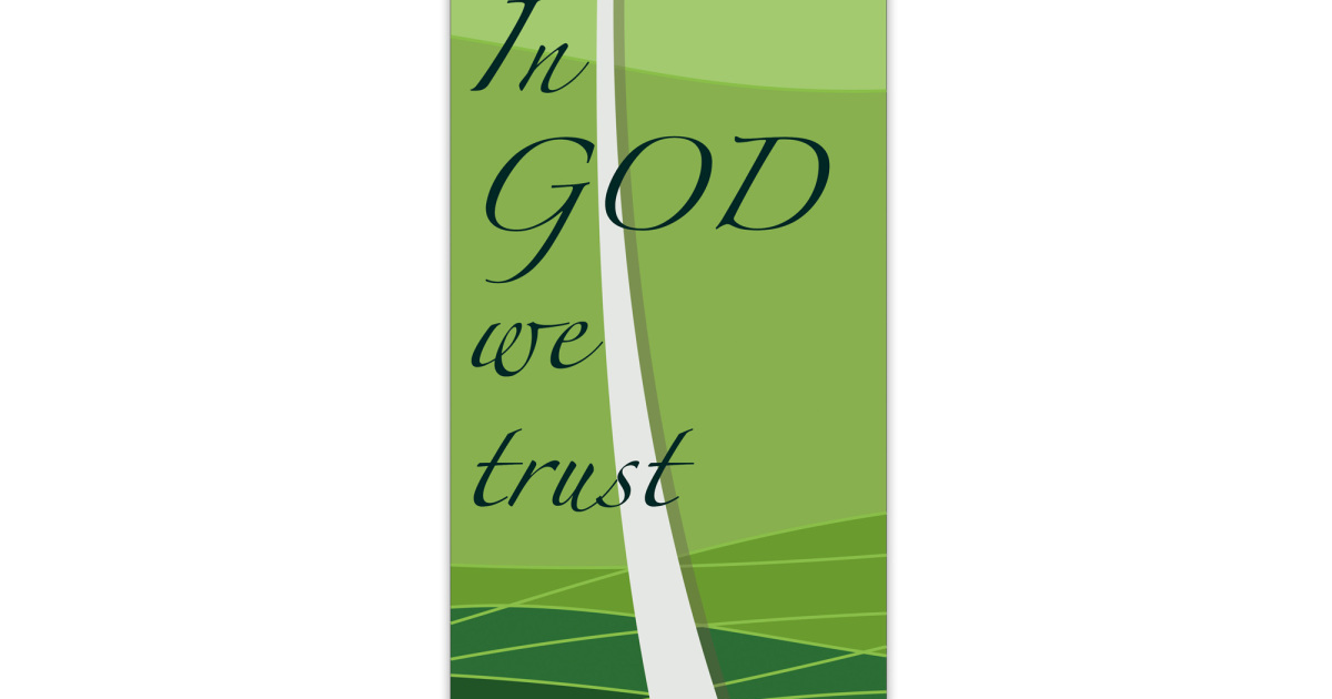 Large religious banners