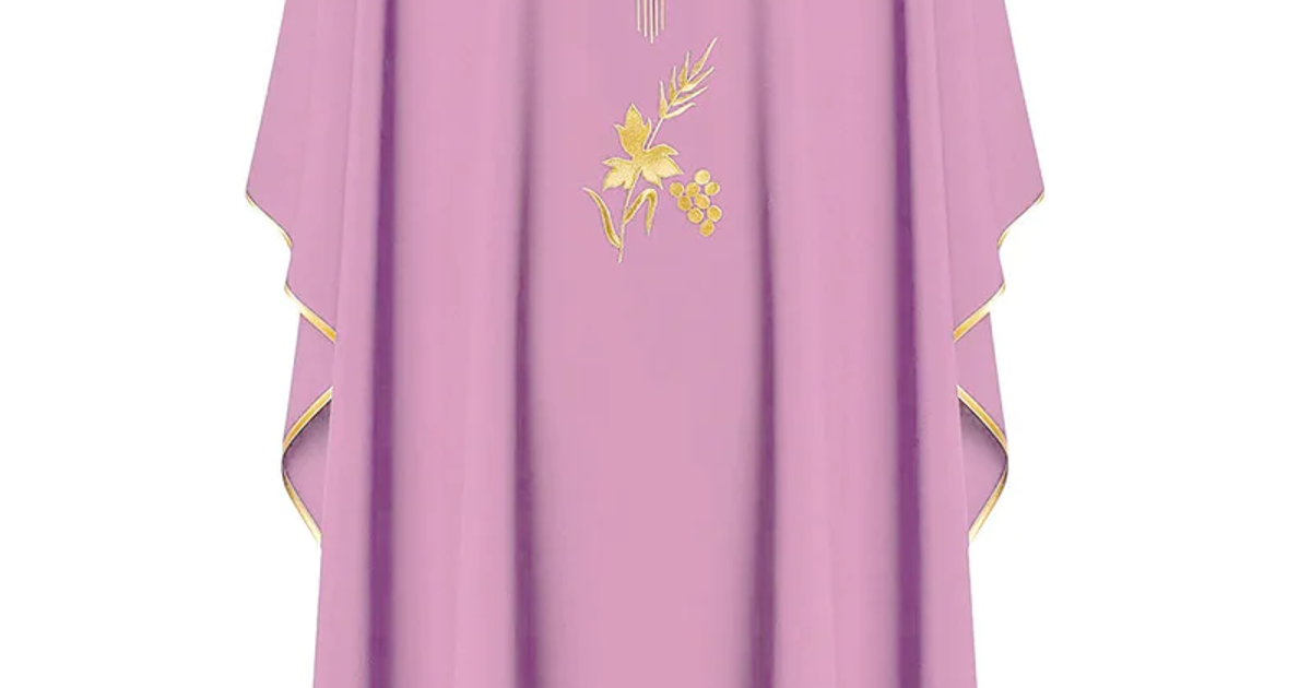 Rose chasuble
