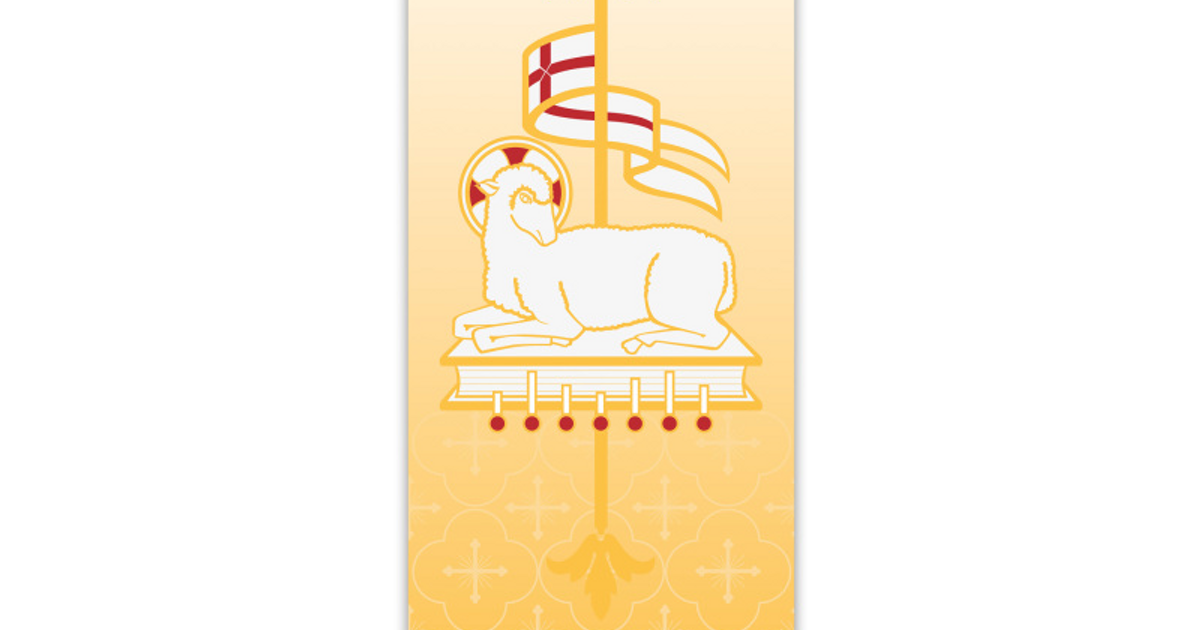 Large religious banners