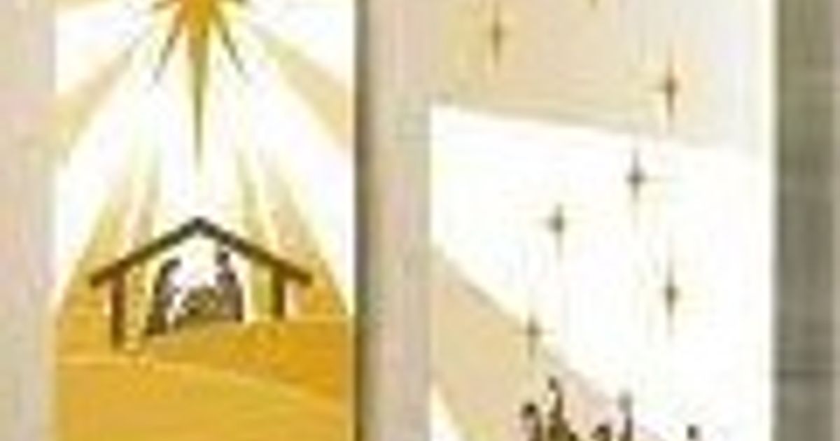 Small religious banners