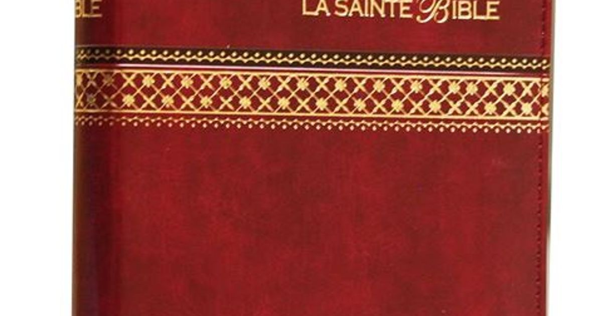 Protestant Bible in French