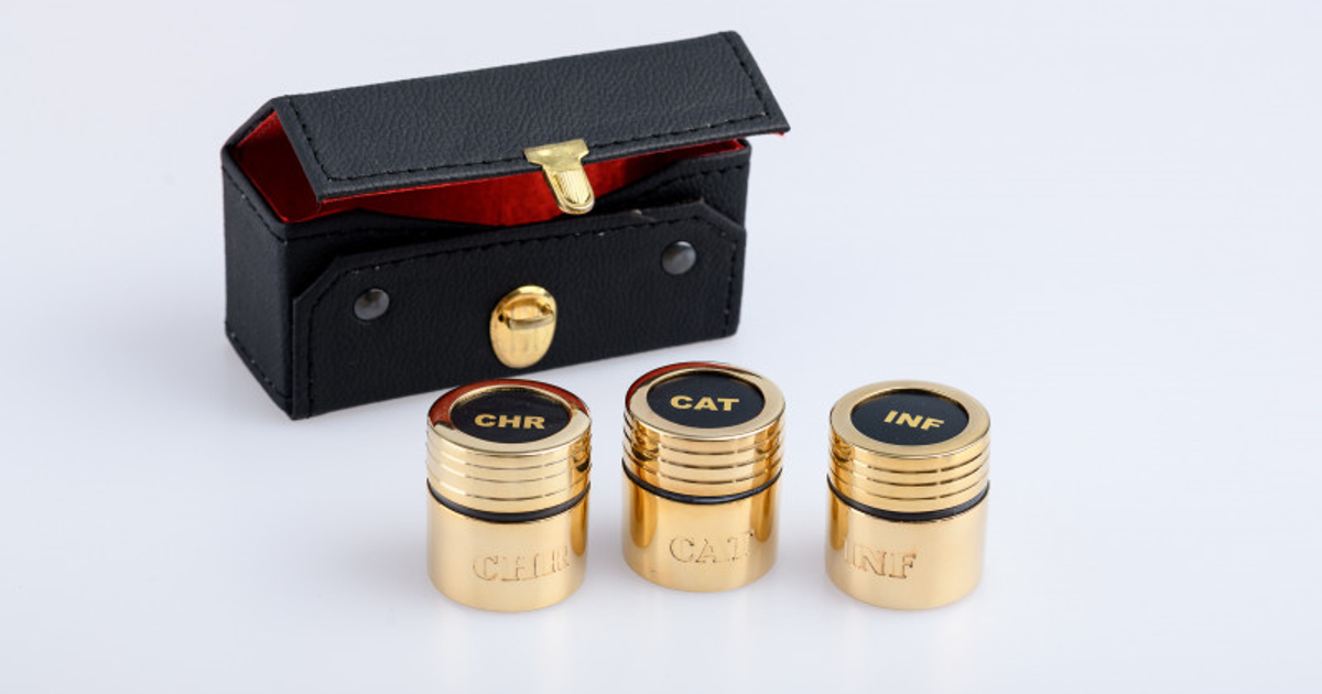 Triple oil Stock with case