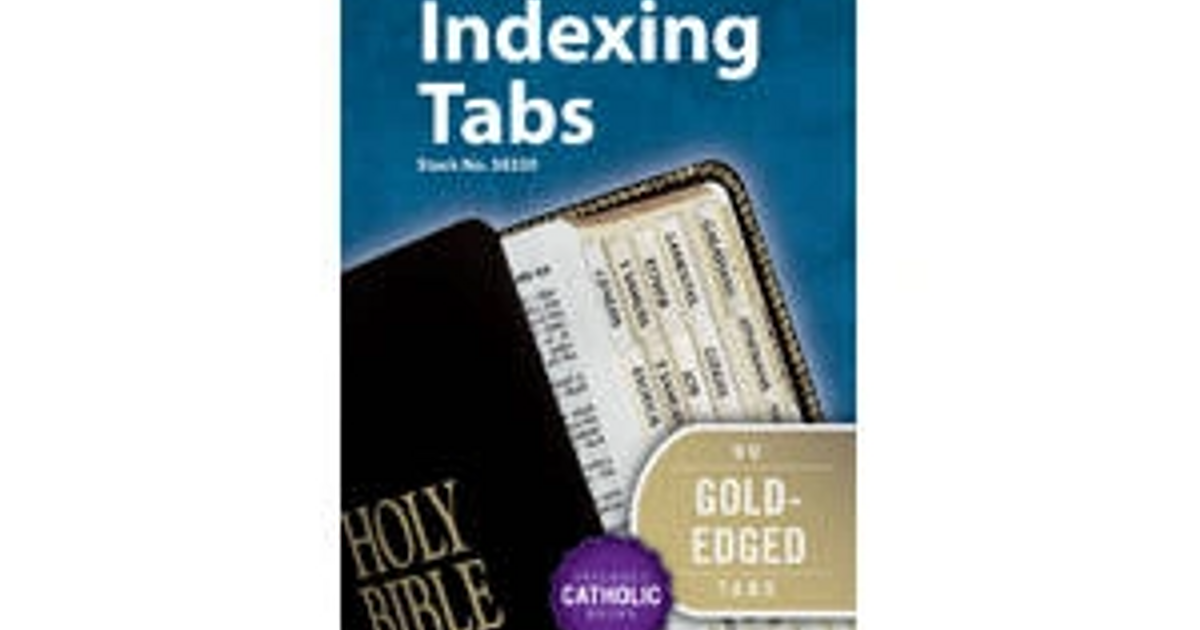 Bible Indexing Tabs