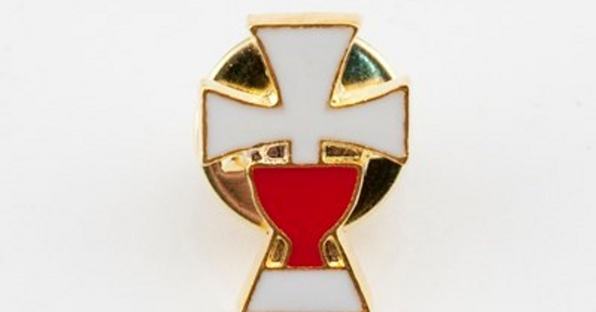 First Communion Lapel Pin