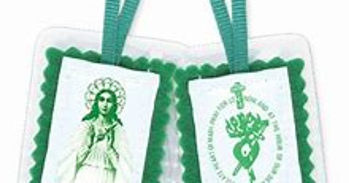 Green Scapular in bulk