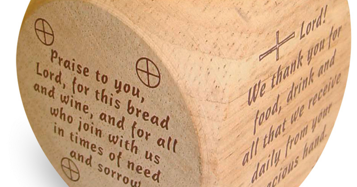 Wooden Prayer Cube
