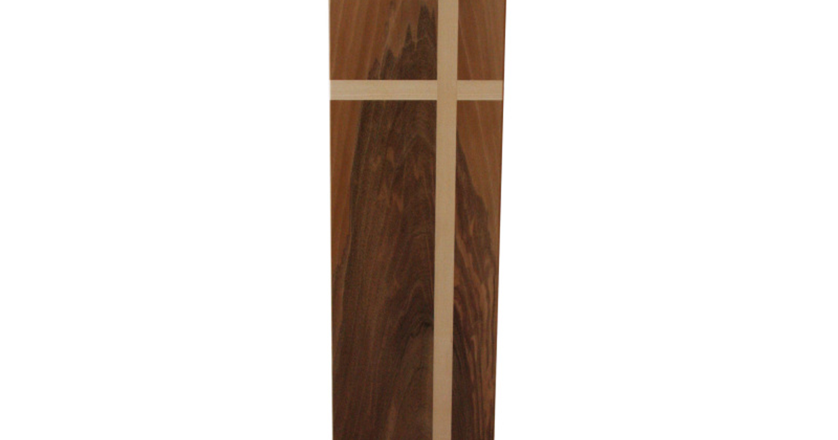 Wooden lectern