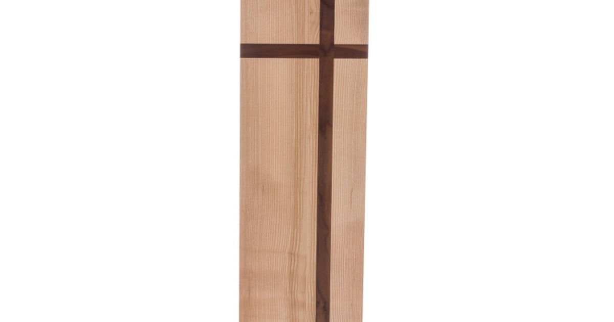 Wooden lectern