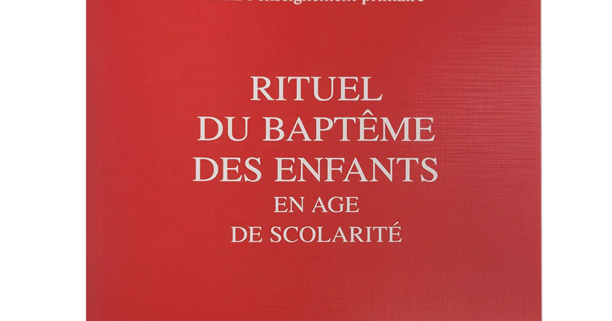 Rite of Baptism in French
