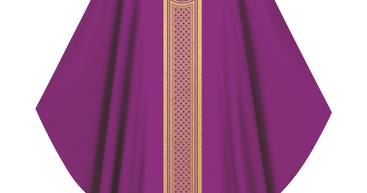 Purple Chasuble