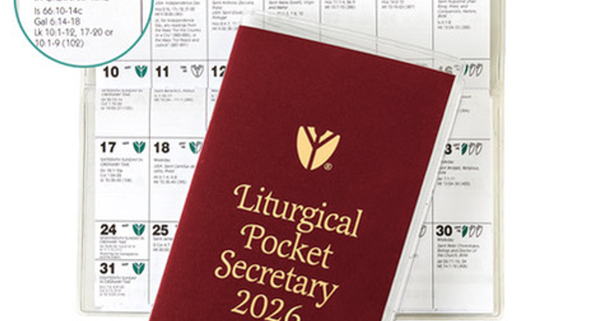2026 Liturgical Pocket Secretary