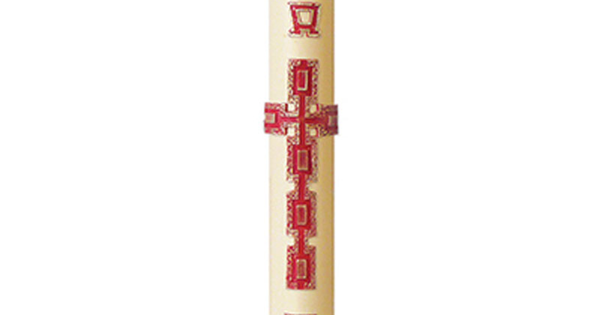Paschal Candles 67 % beeswas