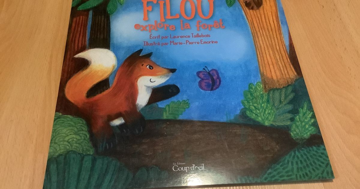 📕Filou explore la forêt 🌳