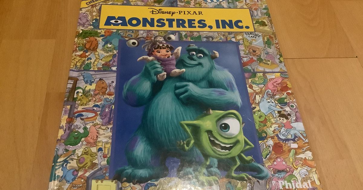 Cherche et trouve Monstres.Inc