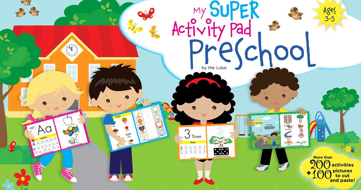 My Super Activity Pad by The Lulus now available in English!