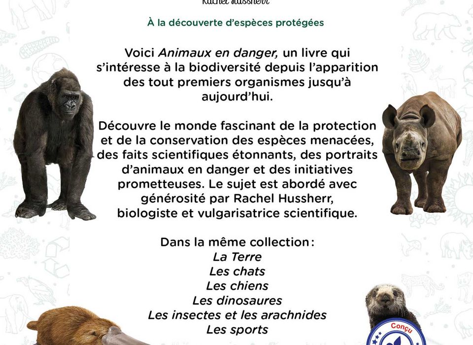 Animaux En Danger Le Livre Extraordinaire Des Animaux En Danger
