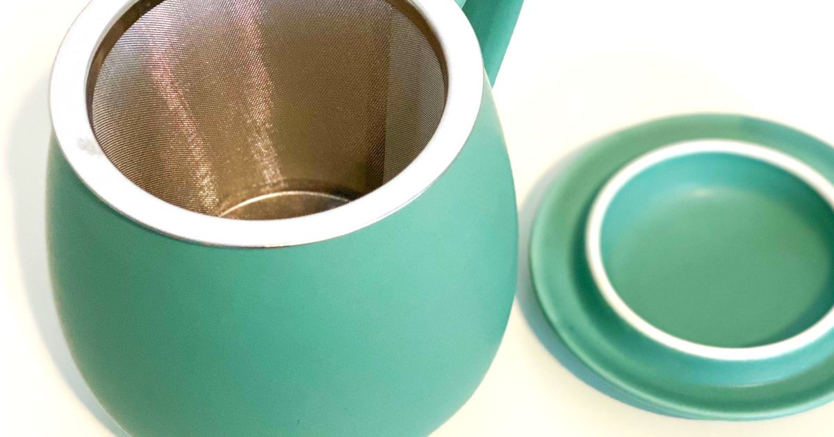 Tasse avec infuseur Vert Sarcelle