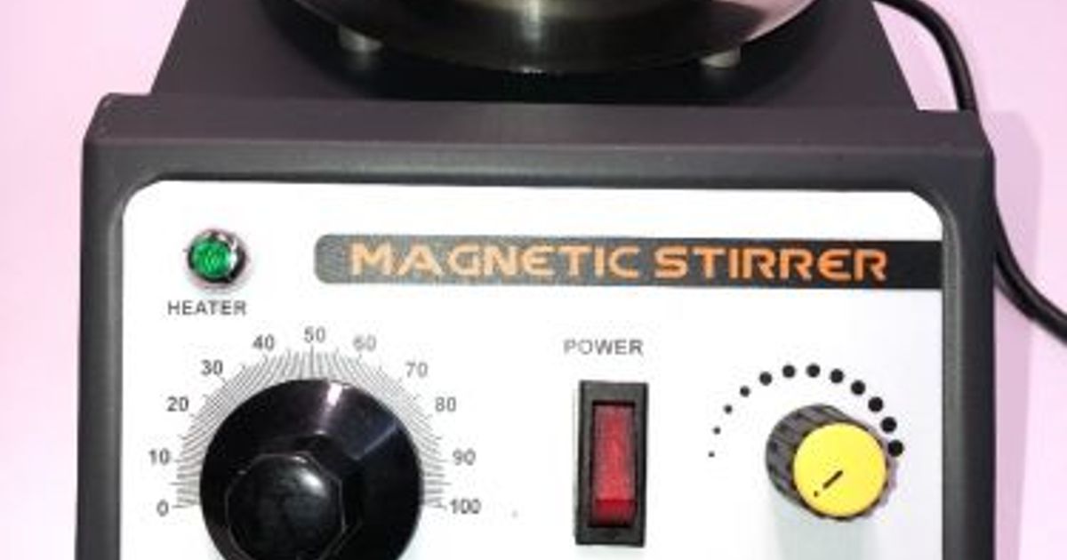MAGNETIC AGITATOR WITH HOT PLATE
