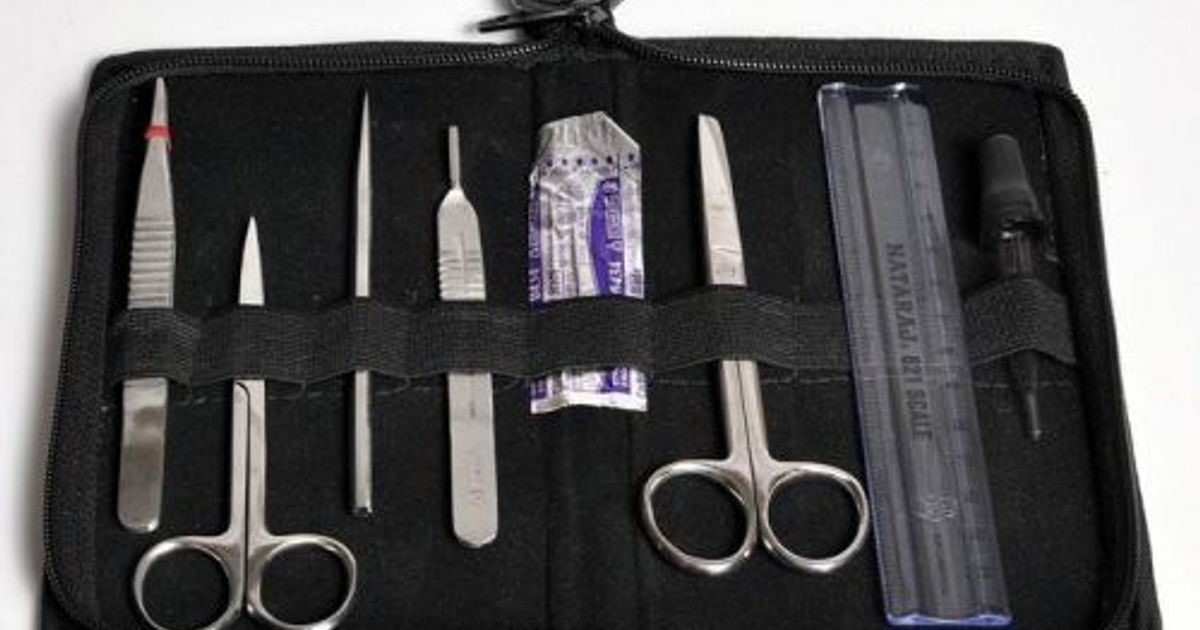 Dissecting Instrument, Economy Kit Of 7