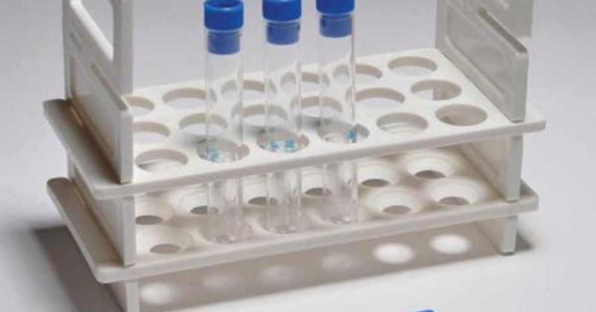 Polystyrene Test Tube with 7ml Capacity, 13 x 100mm