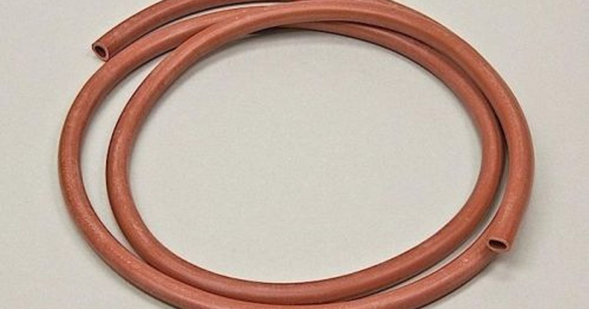 Red Rubber Tubing