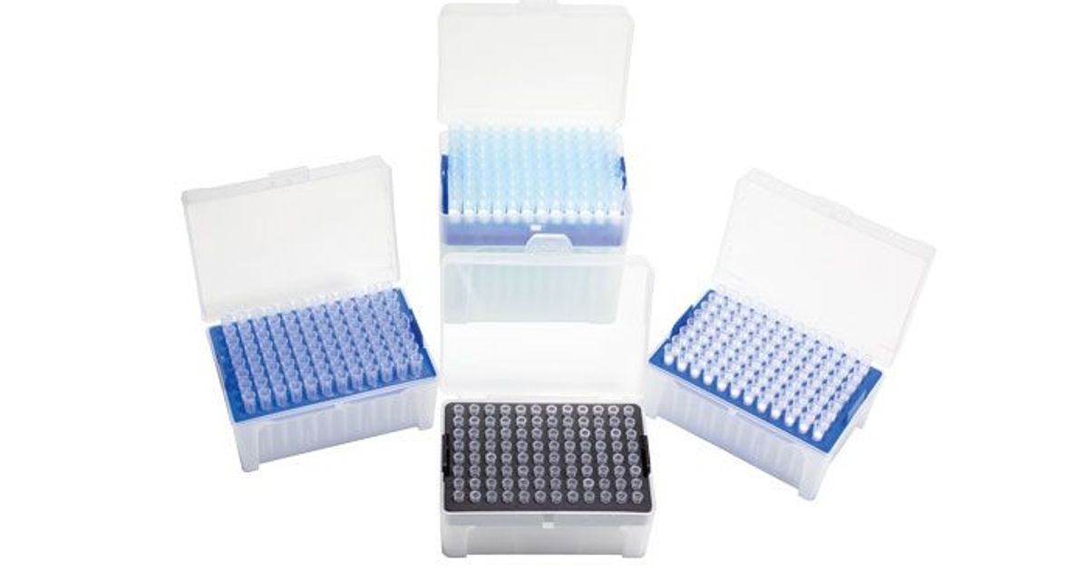 Embouts de pipette universels, avec filtre, à faible rétention ...