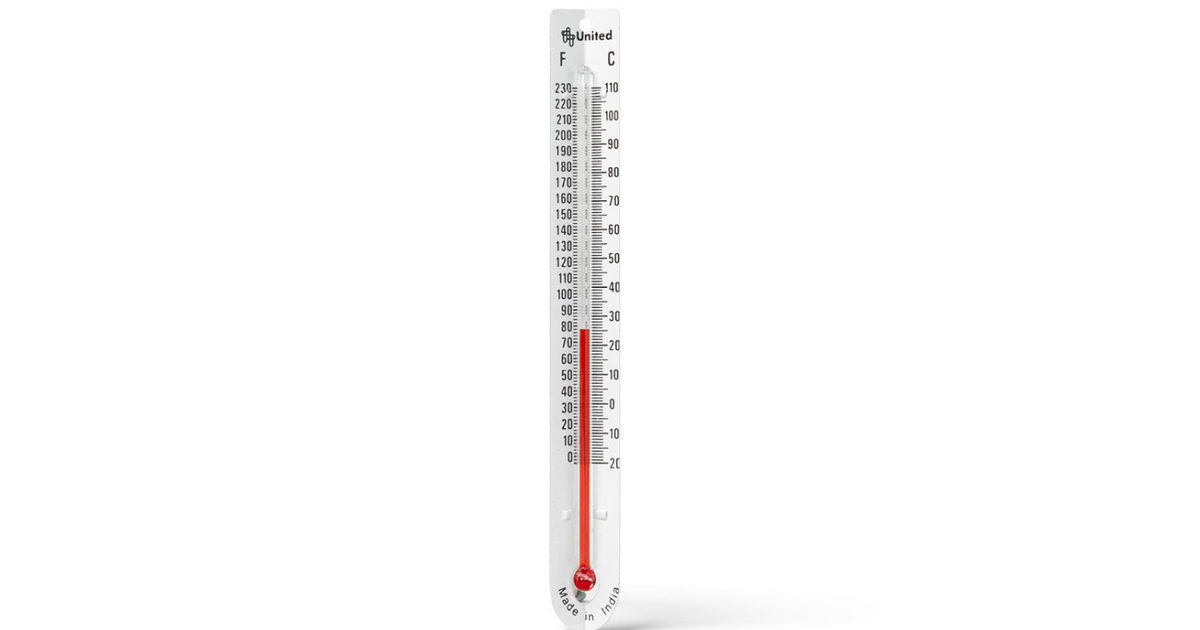 Metal Back Student Thermometers