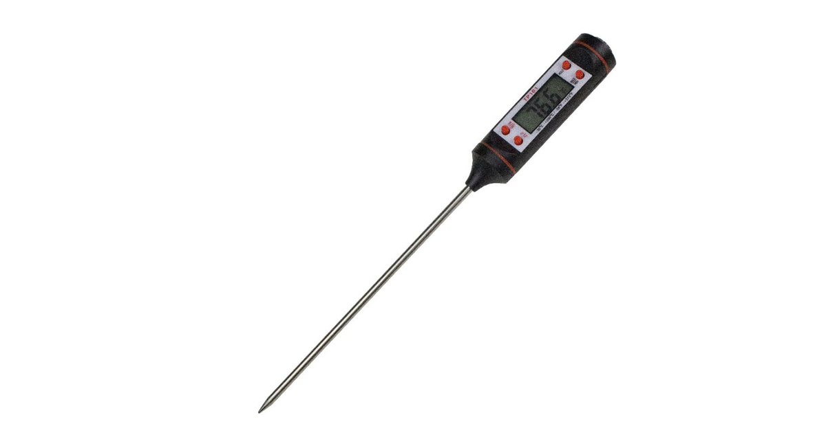 Digital rod thermometer