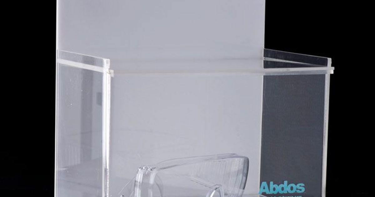 Safety Goggles Box, Acrylic