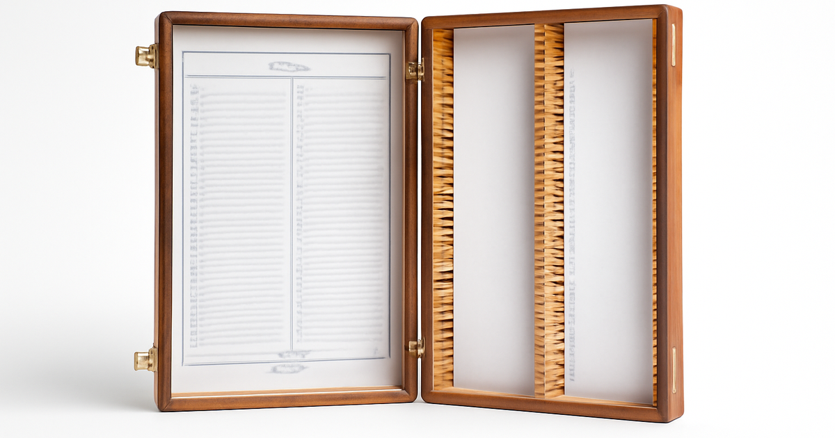 Wooden Blade Storage Box - Durable, Stylish and Perfect for Optimal ...