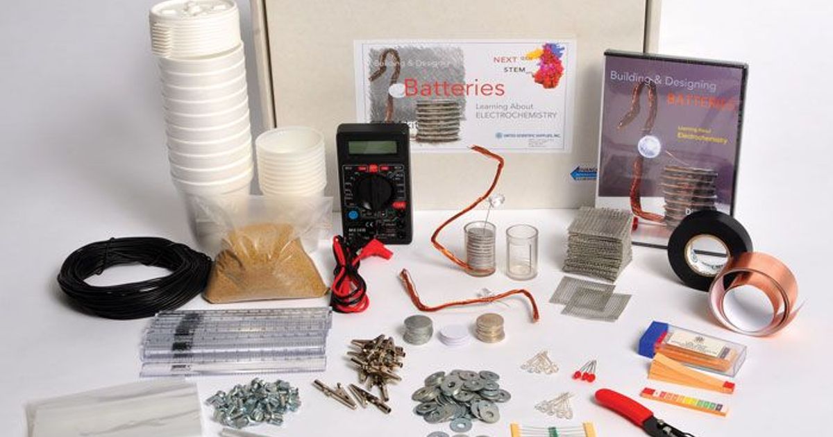 Building & Designing Batteries STEM Kit