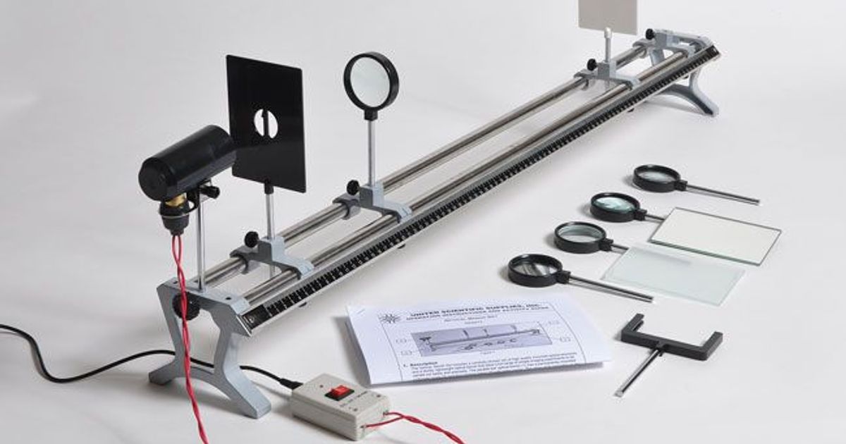 Optical Bench Set — Complete Optical Experiment Kit