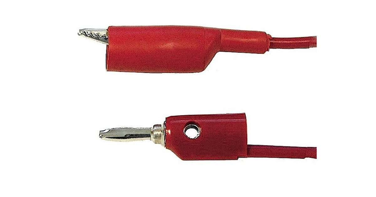 Banana Crocodile Clip Cord - Practical Connectors for Electrical Projects
