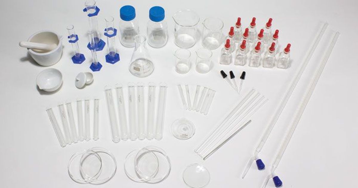 Laboratory Glassware Assortment – Complete 57-Piece Kit