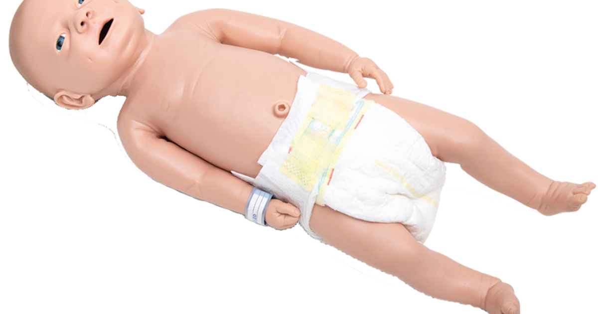 Realistic Male Baby Model – Newborn Care Training, 3 kg